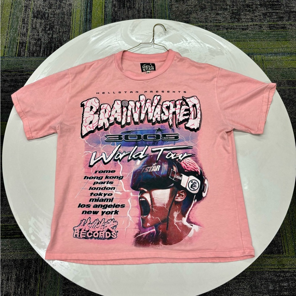 Hellstar Brainwashed World Tour Shirt - Gem